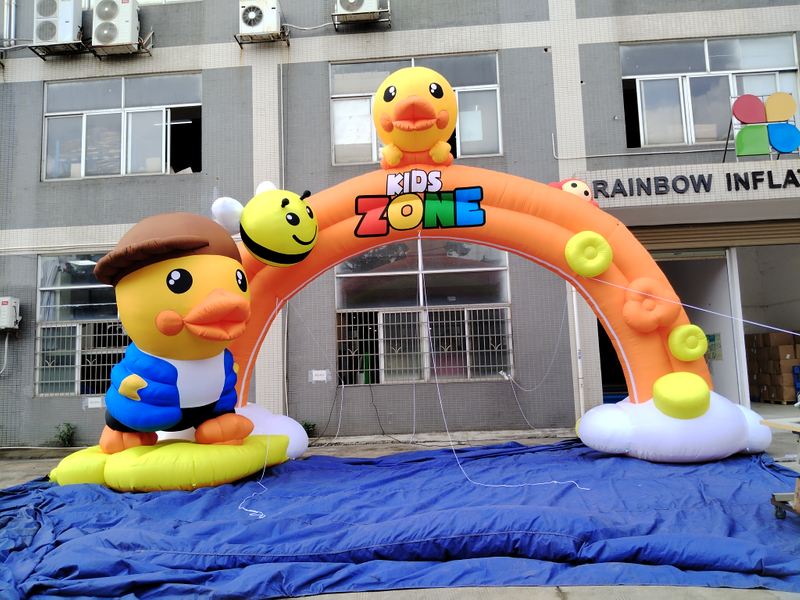Inflatable Duck Arch - Buy advertising, Inflatable party arch, animal ...